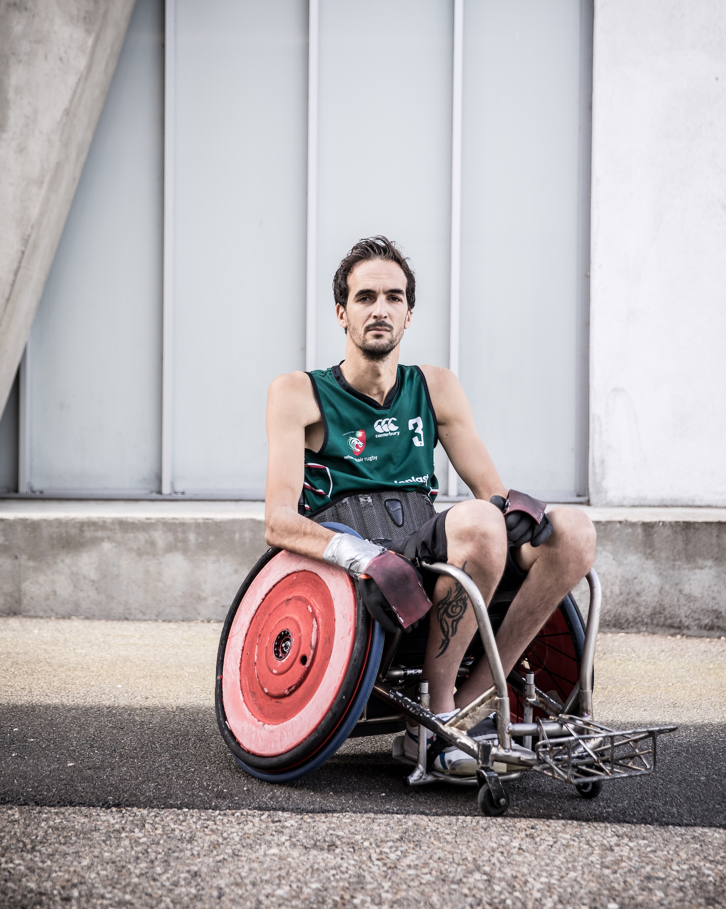 Rugby fauteuil : une équipe de chocs