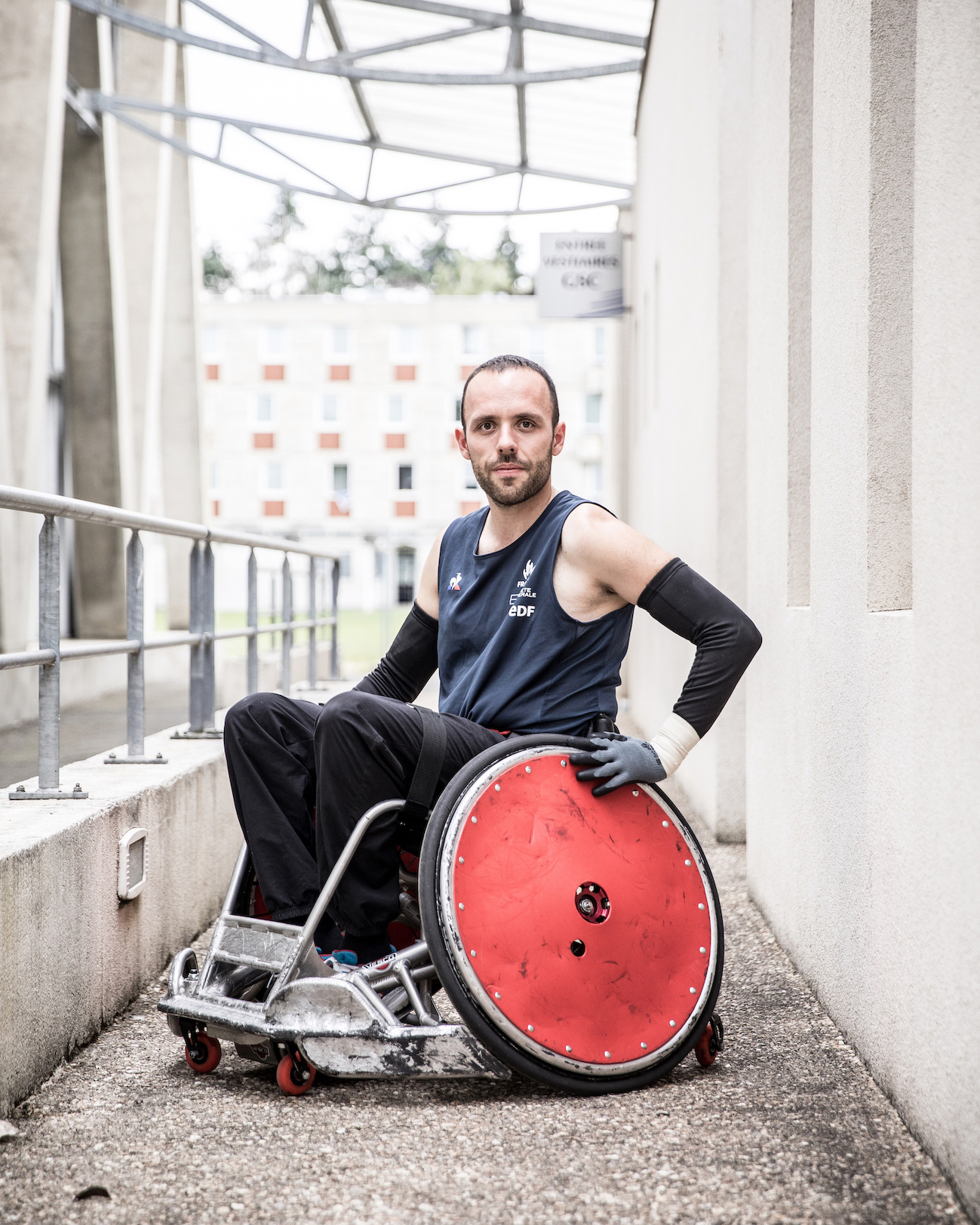 Rugby fauteuil : une équipe de chocs
